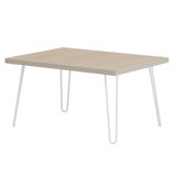 LTL Duraline Table Legs Wired White Steel 16", Set of 4 - Walmart.com