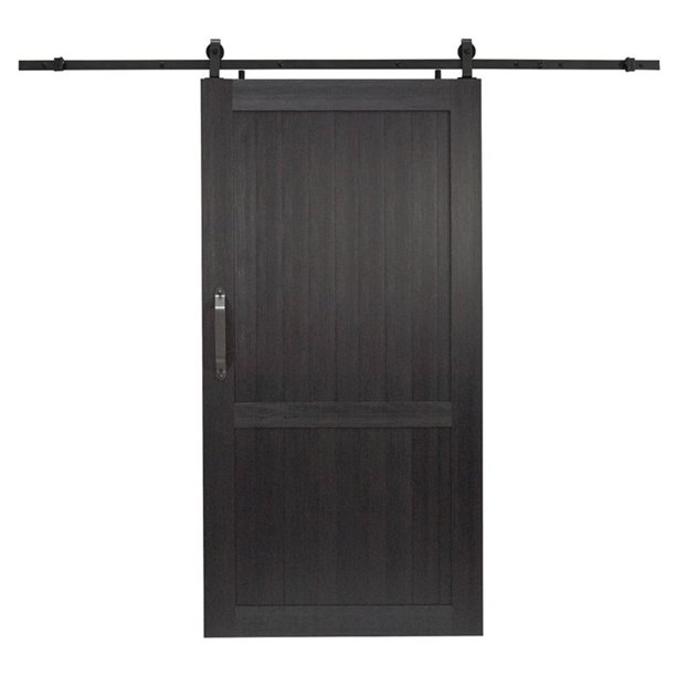 LTL Home Products Millbrooke Ready to Assemble Durable PVC Barn Door ...