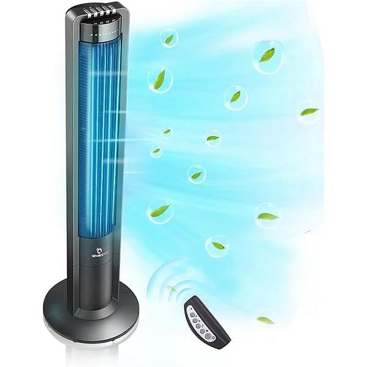 LTMATE 115° Oscillating Modern Tower Fan for Bedroom, 43'' Standing Fan ...
