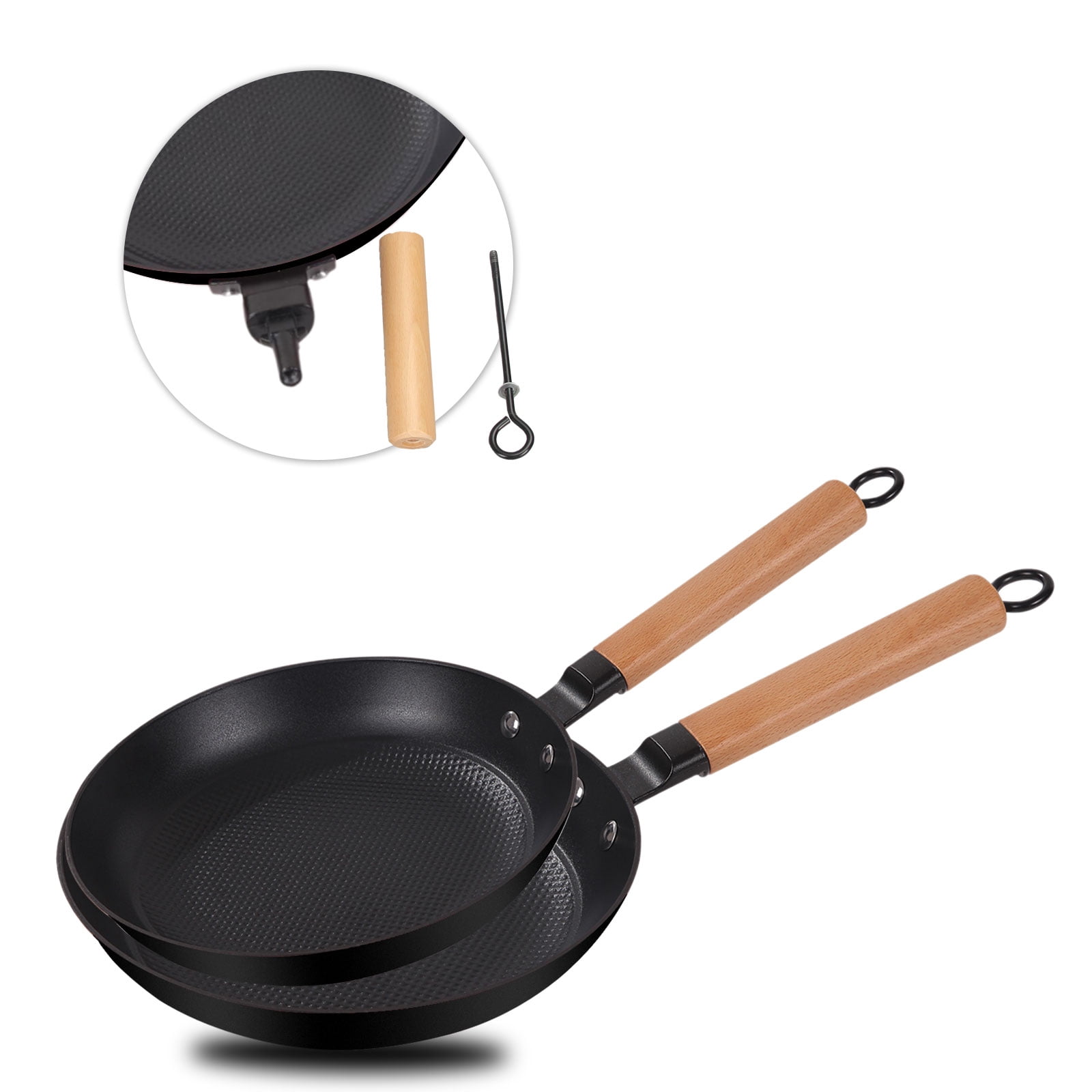 LTMATE Non-Stick Frying Pans - 8 inch & 10 inch Frying Pan Nonstick Set ...