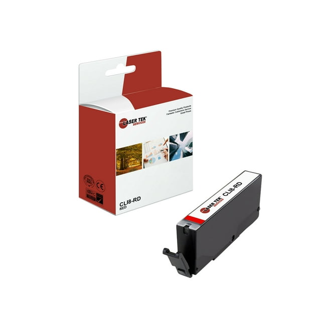 LTS CLI8-RD Red HY Compatible for Canon Pixma iP4200, MP500, MX850 Ink ...