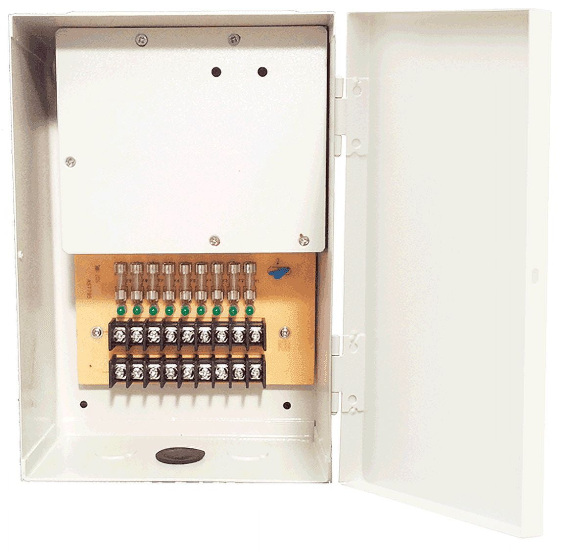 LTS DV-AT1209A-D9P 9-Ports 9 Amp PTC DC 12V Power Supply Box for CCTV - Walmart.com