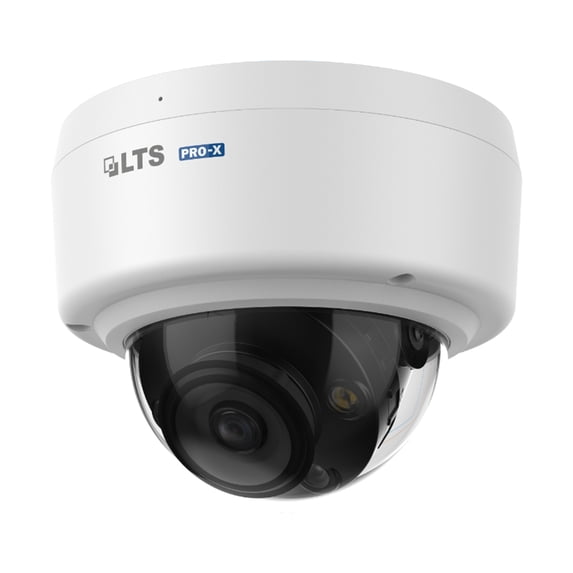 LTS PRO-X LXIP7C122WI-28MDA IP 12MP/5K 2.8 mm 98ft IR & LED Mic Vandal ...