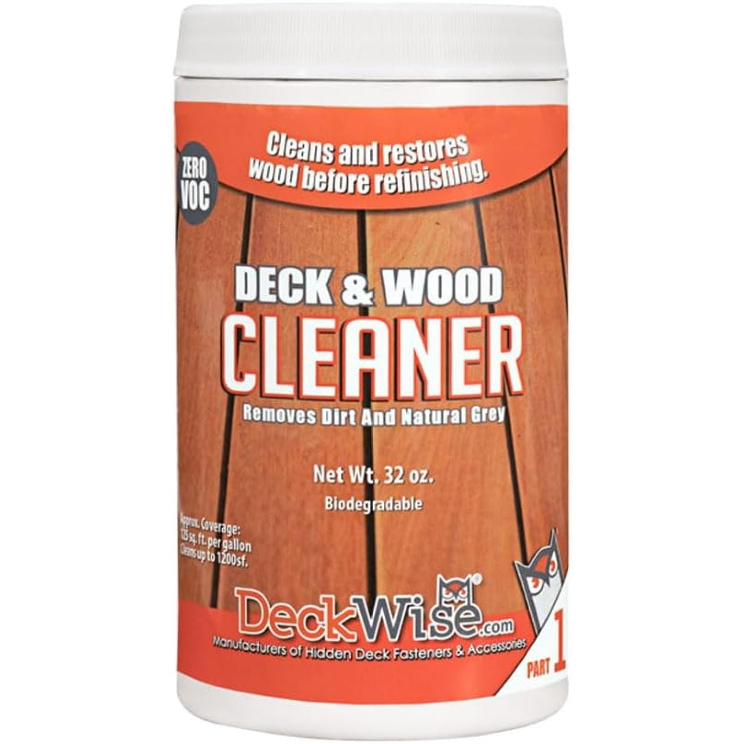 LTSFING Deck & Wood Cleaner Part-1 for Hardwood and Thermal Wood ...