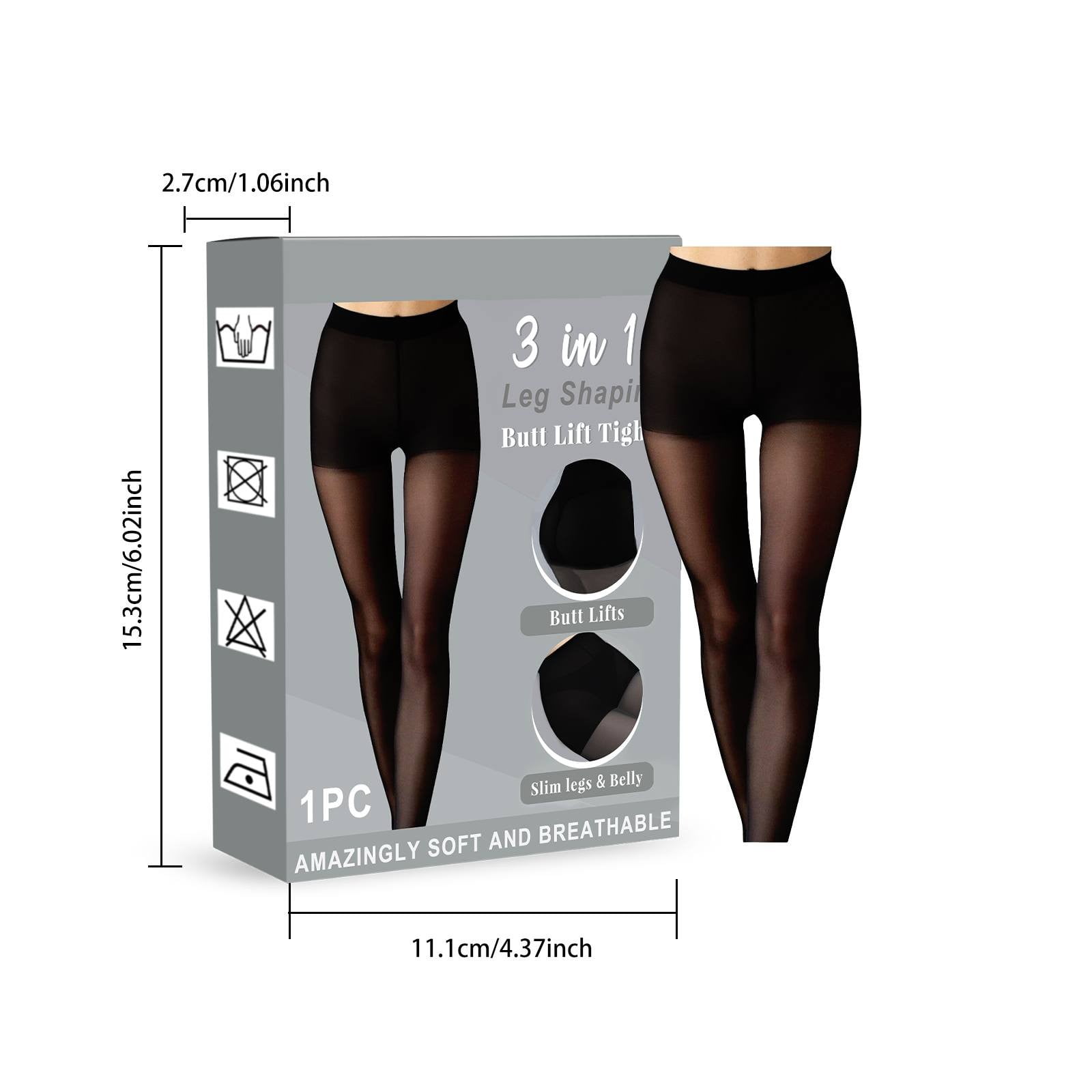 LTTVQM 1 Pairs Women's Sheer Tights - 20D Control Top High Waisted ...