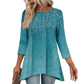 Women's Turquoise Tops