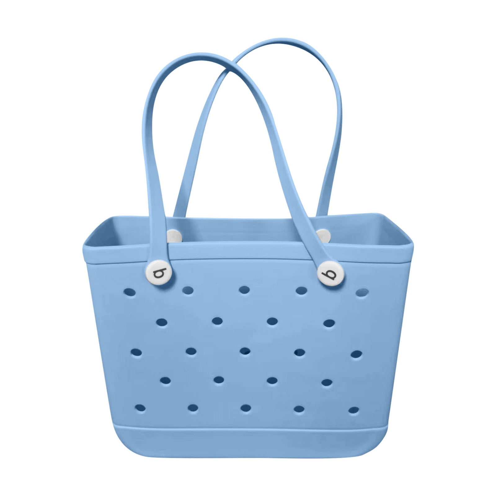 LTTVQM X Large Rubber Waterproof Beach Tote Bag, Beach Storage Basket ...