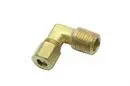 LTWFITTING 1/4" OD x 1/4" Male NPT 90 Degree Compression Elbow,Brass Compression Fitting(Pack of ...