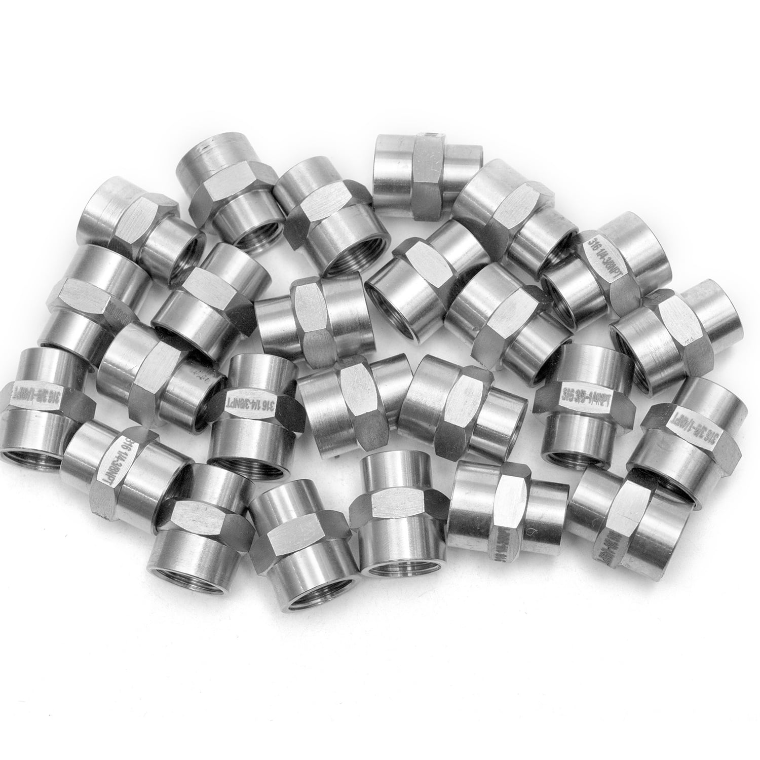LTWFITTING Bar Production Stainless Steel 316 Pipe Fitting 3/8" x 1/4 ...