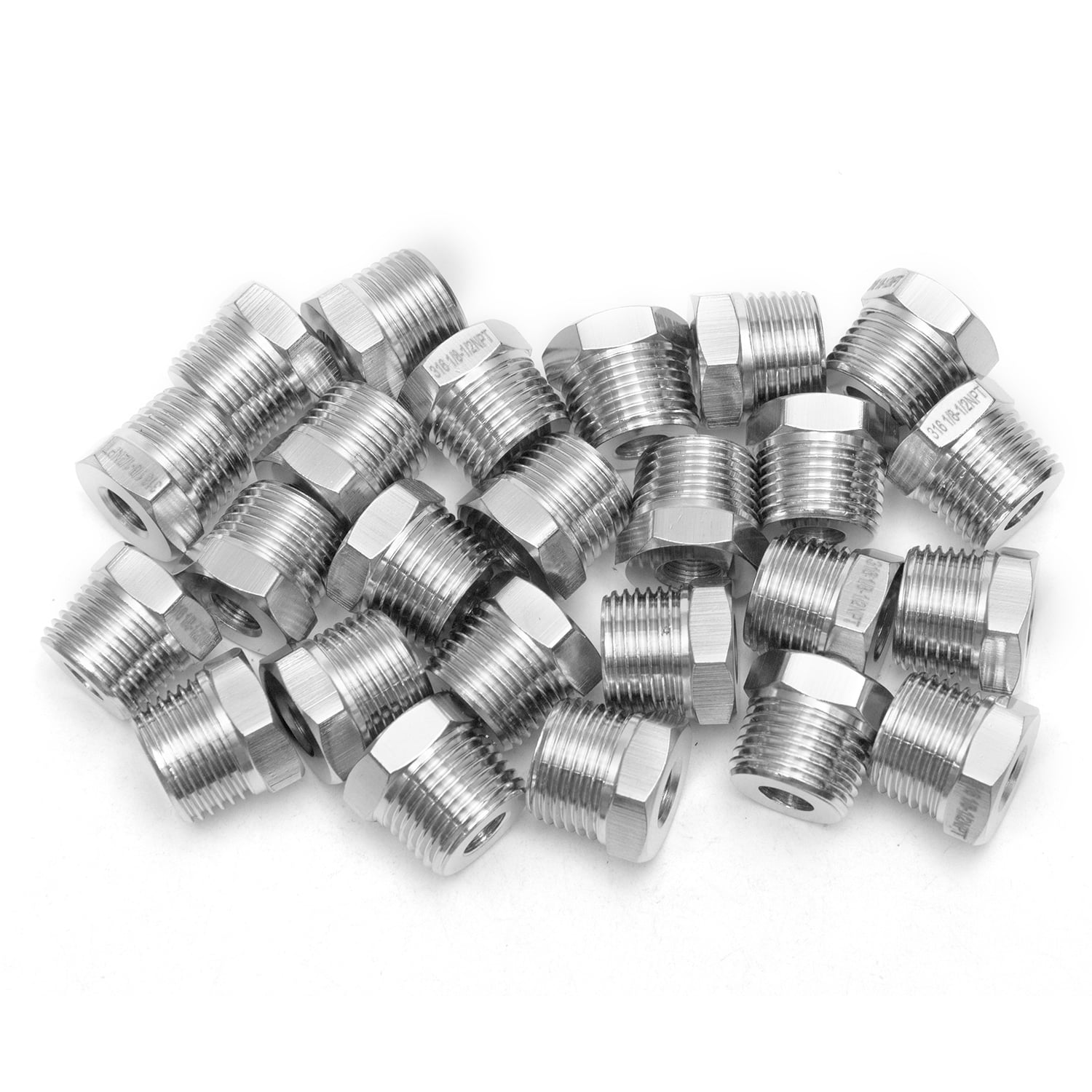 2x4 Steel Tubing Stainless Steel Instrumentation Pipe Fittings - Hex ...