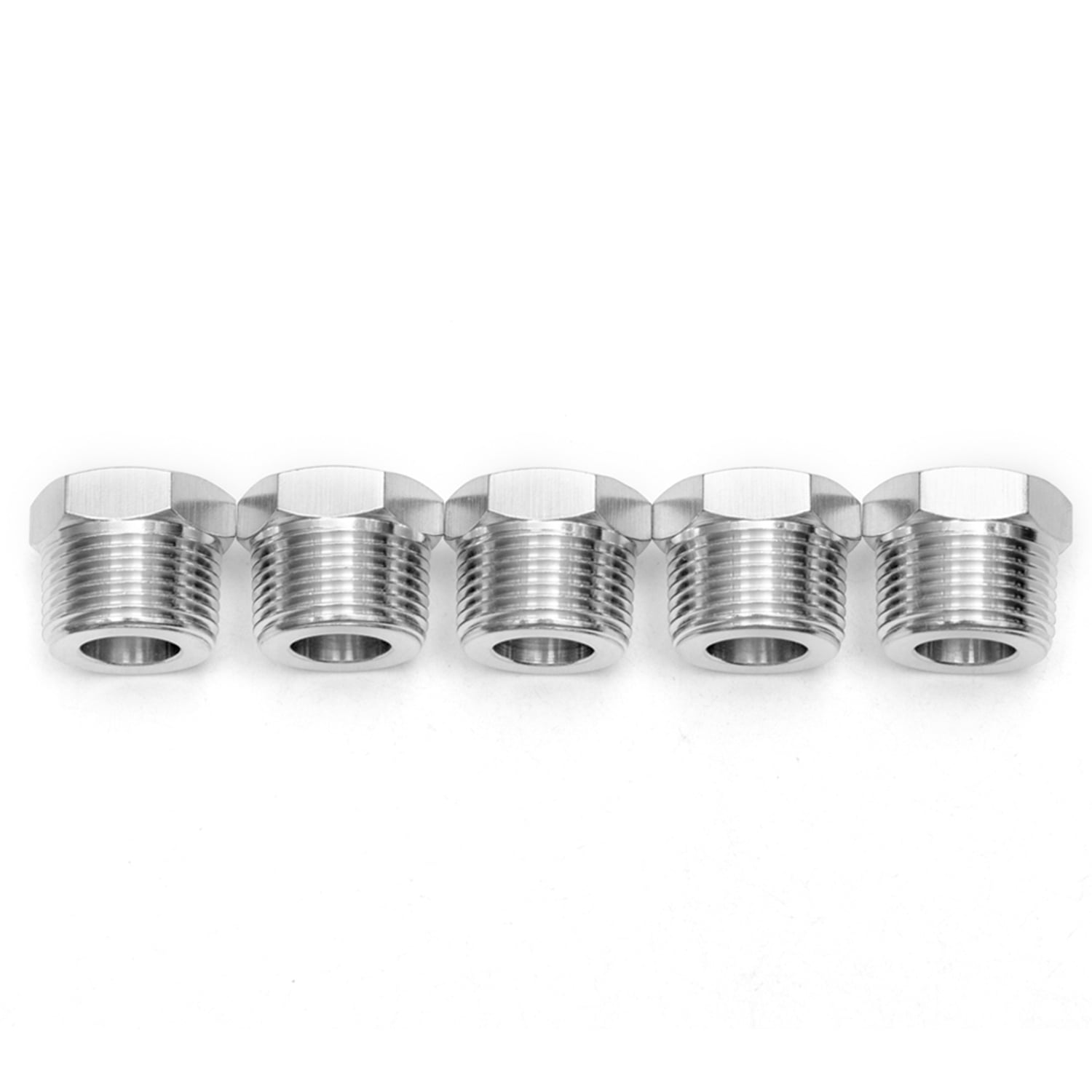 316 Hex Bushing Fittings 3/8x1/8 NPT Stainless Steel 316 Hex Bushing ...