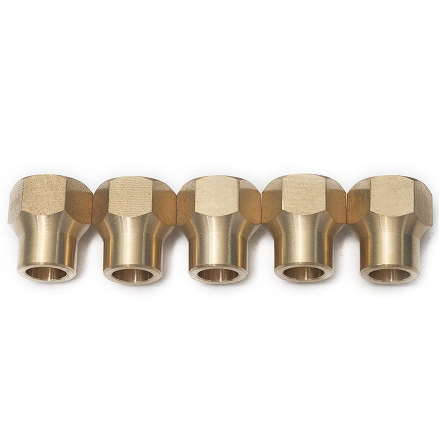LTWFITTING Brass 45 Degree Flare Long Forged Nut, Threaded Insert ...