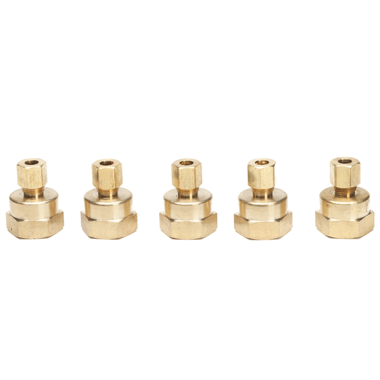 LTWFITTING Brass 1/4" OD x 1/2" Female NPT Compression Connector ...