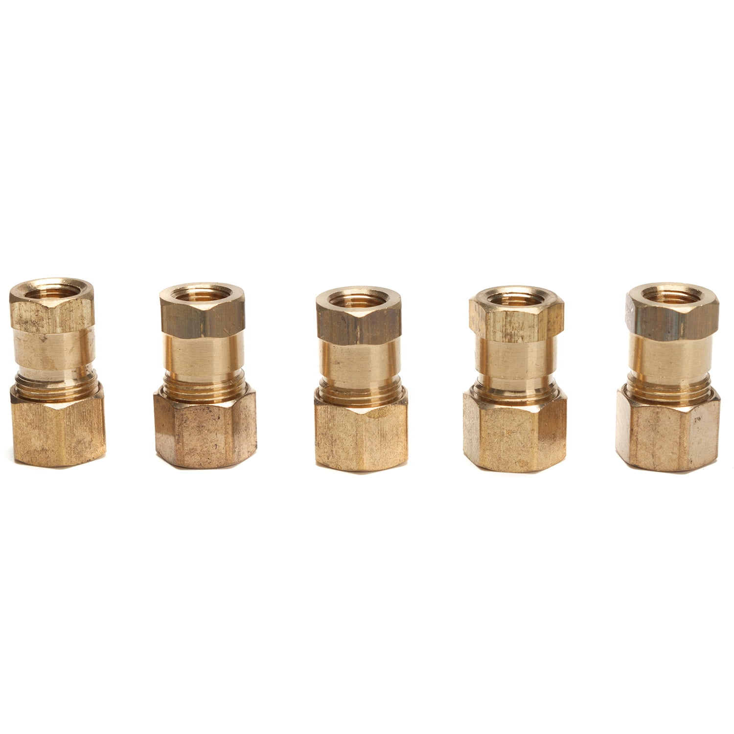 LTWFITTING Brass 3/8" OD x 1/8" Female NPT Compression Connector ...