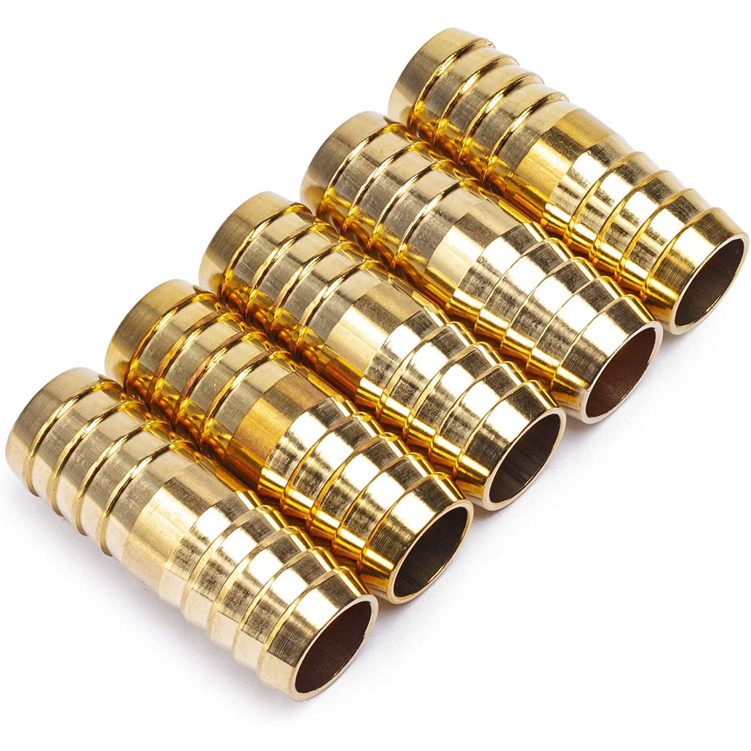 LTWFITTING Brass Barb Splicer Mender 3/4-Inch ID Hose Fitting Air Boat ...