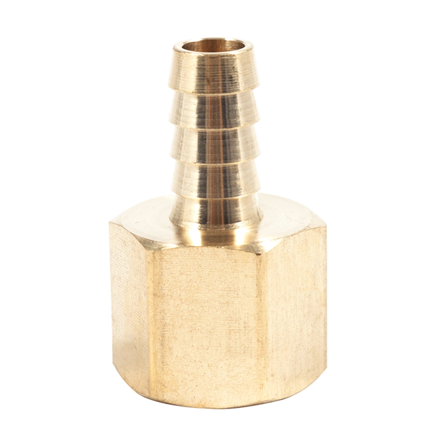 LTWFITTING Brass Fitting Coupler 3/8-Inch Hose ID x 1/2-Inch Female NPT ...