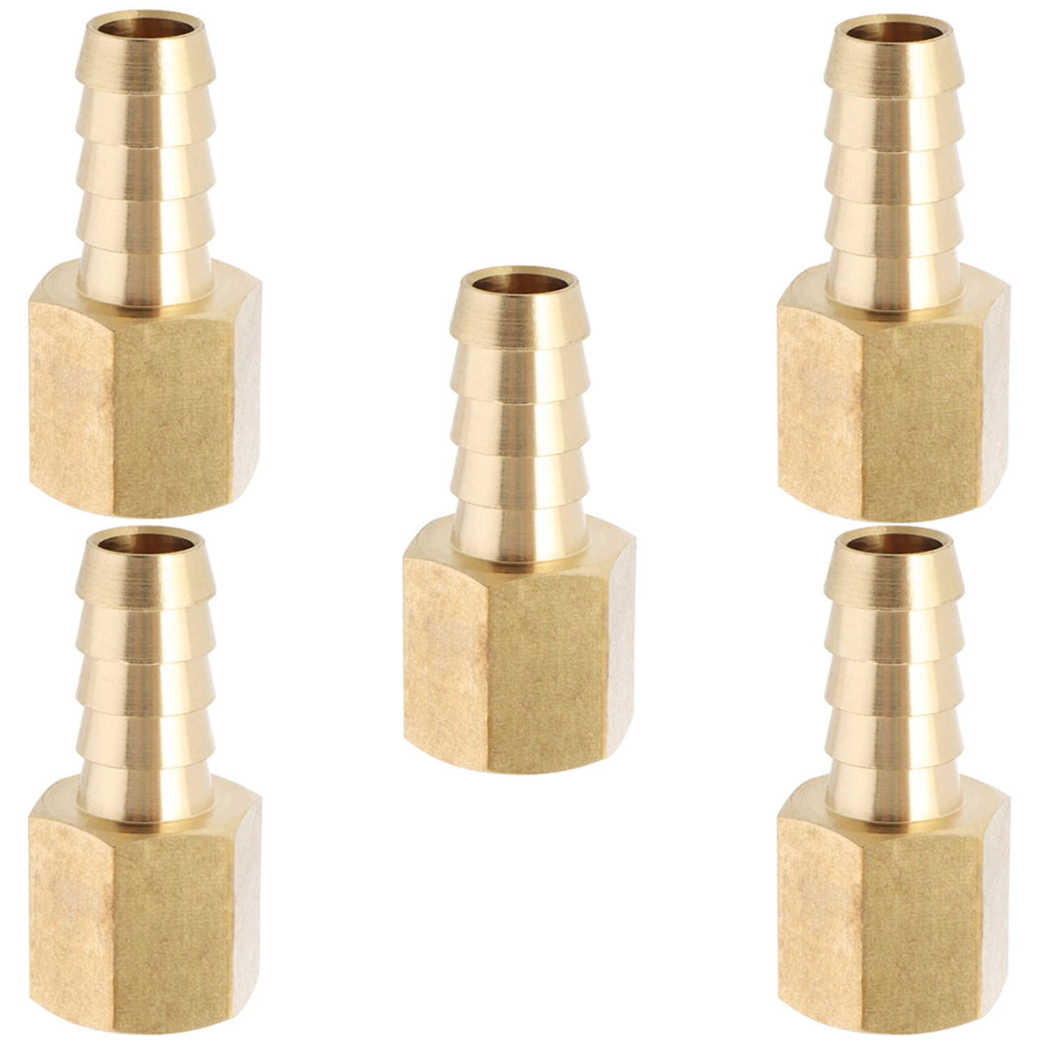 LTWFITTING Brass Fitting Coupler 3/8-Inch Hose ID x 1/4-Inch Female NPT ...