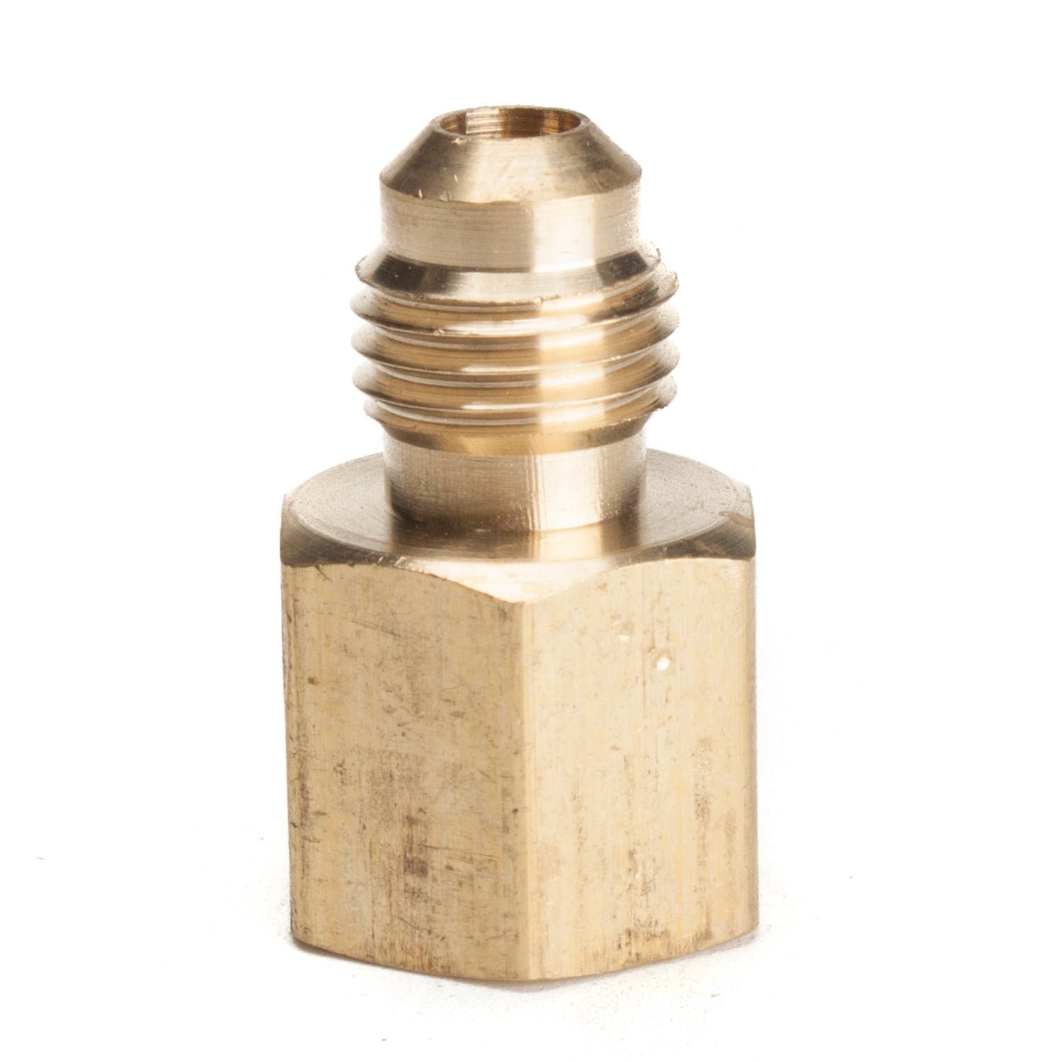 LTWFITTING Brass Flare 1/4" OD x 1/4" Female NPT Connector/Adapter Tube ...