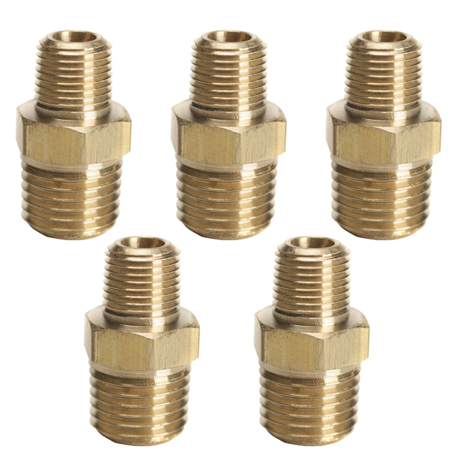 LTWFITTING Brass Pipe Hex Reducing Nipple Fitting 1/4-Inch x 1/8-Inch ... LTWFITTING Brass Pipe Hex Reducing Nipple Fitting 1/4-Inch x 1/8-Inch ...