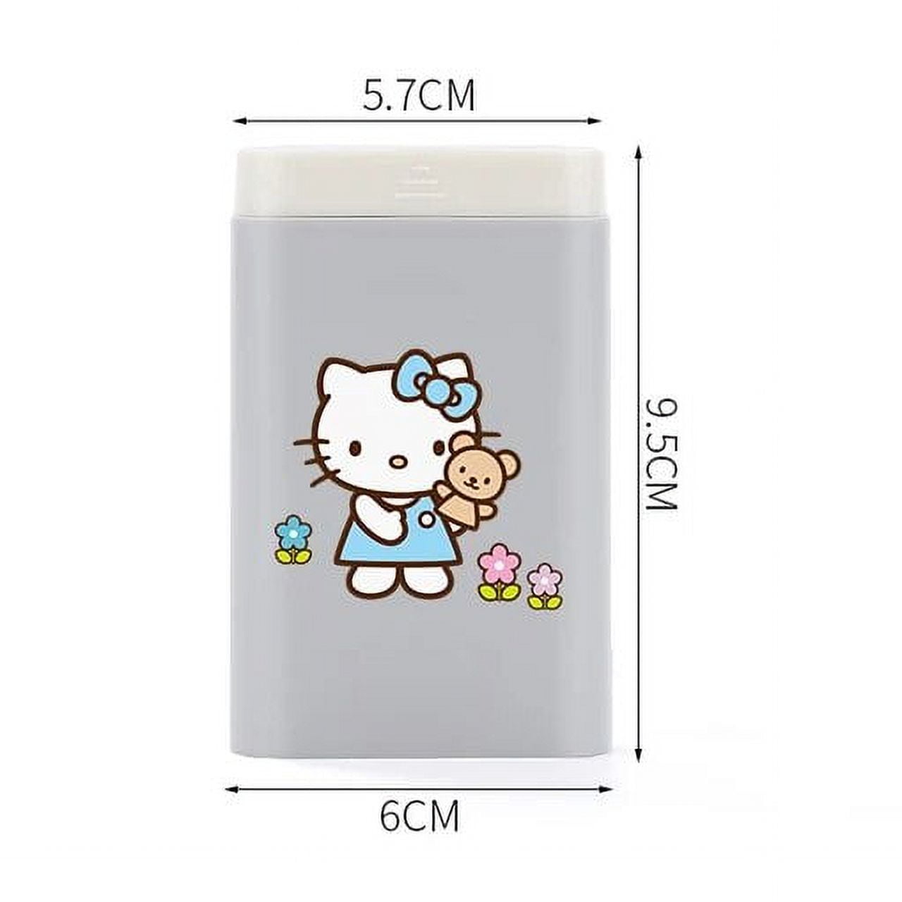 LU Kawaii Sanrio Small Pill Box Hello Kittys Cute Anime Portable ...