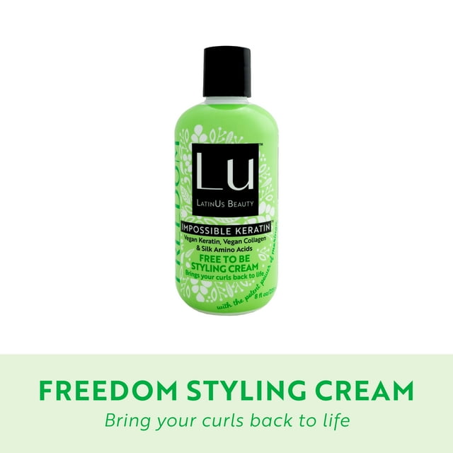 Lu LatinUs Beauty Freedom Curl Enhancing Free-to-Be Styling Cream for ...