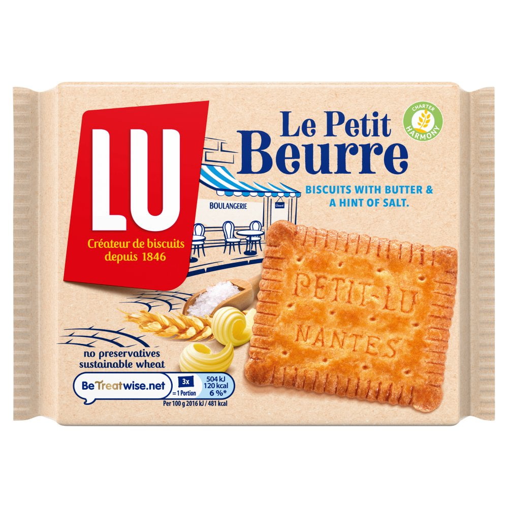 LU Le Petit Beurre French Butter Biscuits 167g - Walmart.com