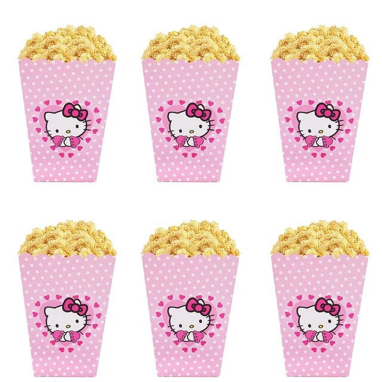 LU Pink Hello Kitty Birthday Party Decoration Plate Disposable ...