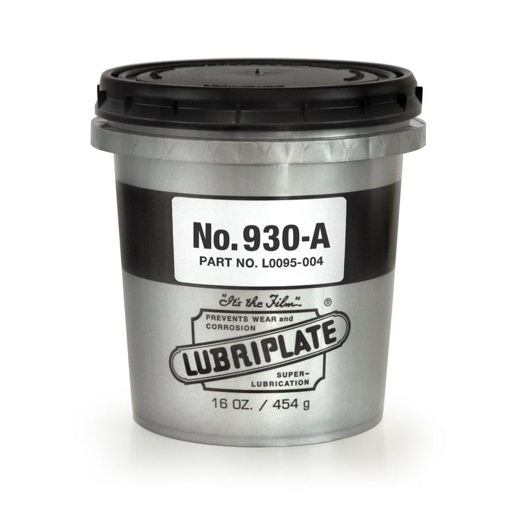 LUBRIPLATE BENTONE TYPE GREASE L0095-004 No. 930-A (CTN 12/16 OZ TUBS ...