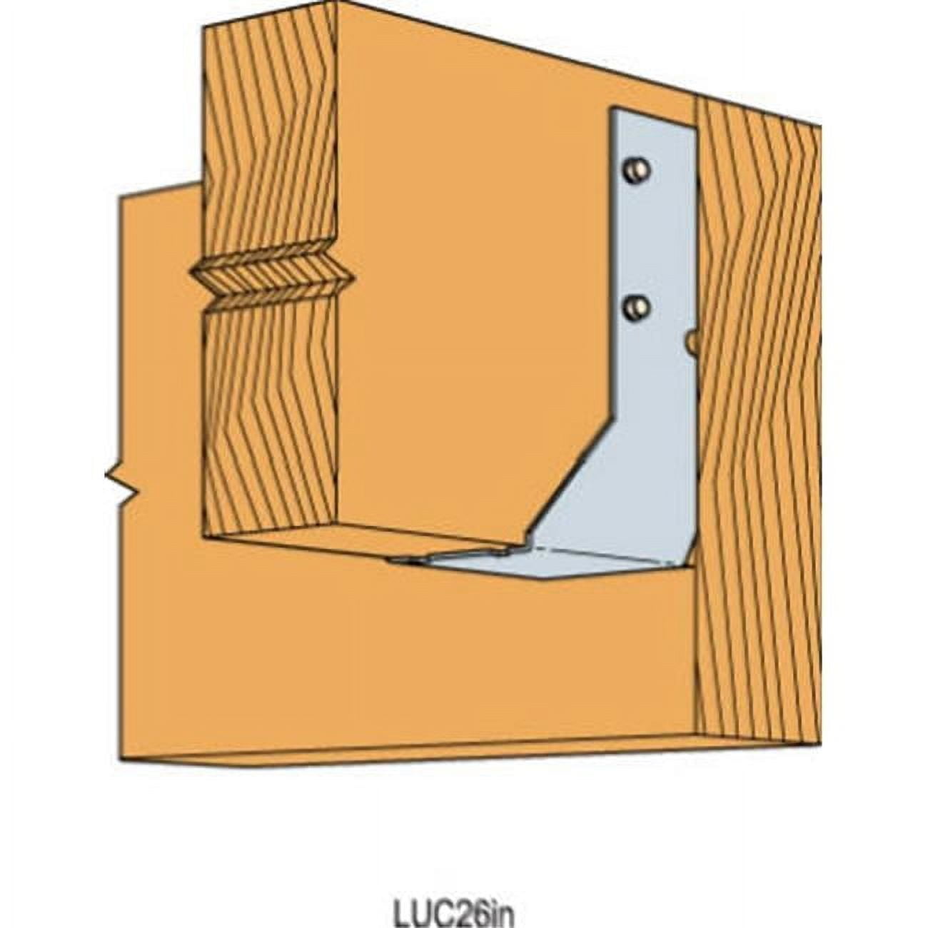 LUC26Z-WEST 2 x 6 in. Concealed Joist Hanger Z-Max - Walmart.com