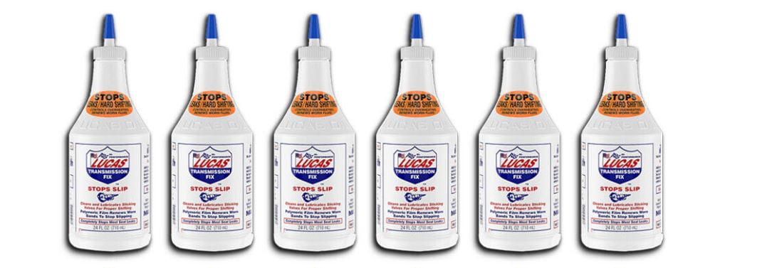 LUCAS OIL 10009 TRANSMISSION FIX STOPS SLIPS & HARD SHIFTING 24 OZ - 6 ...