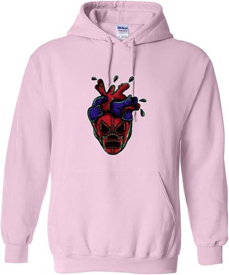 LUCHA HEART Mexican Wrestling Lucha Libre Mask Love Symbol Graphic ...