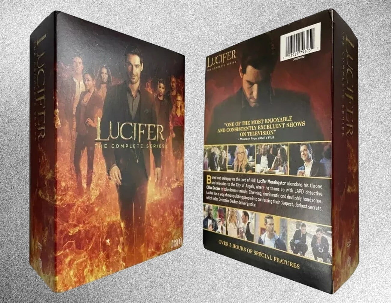 LUCIFER : The Complete Series, Seasons 1-6 (DVD) Free Delivery ...