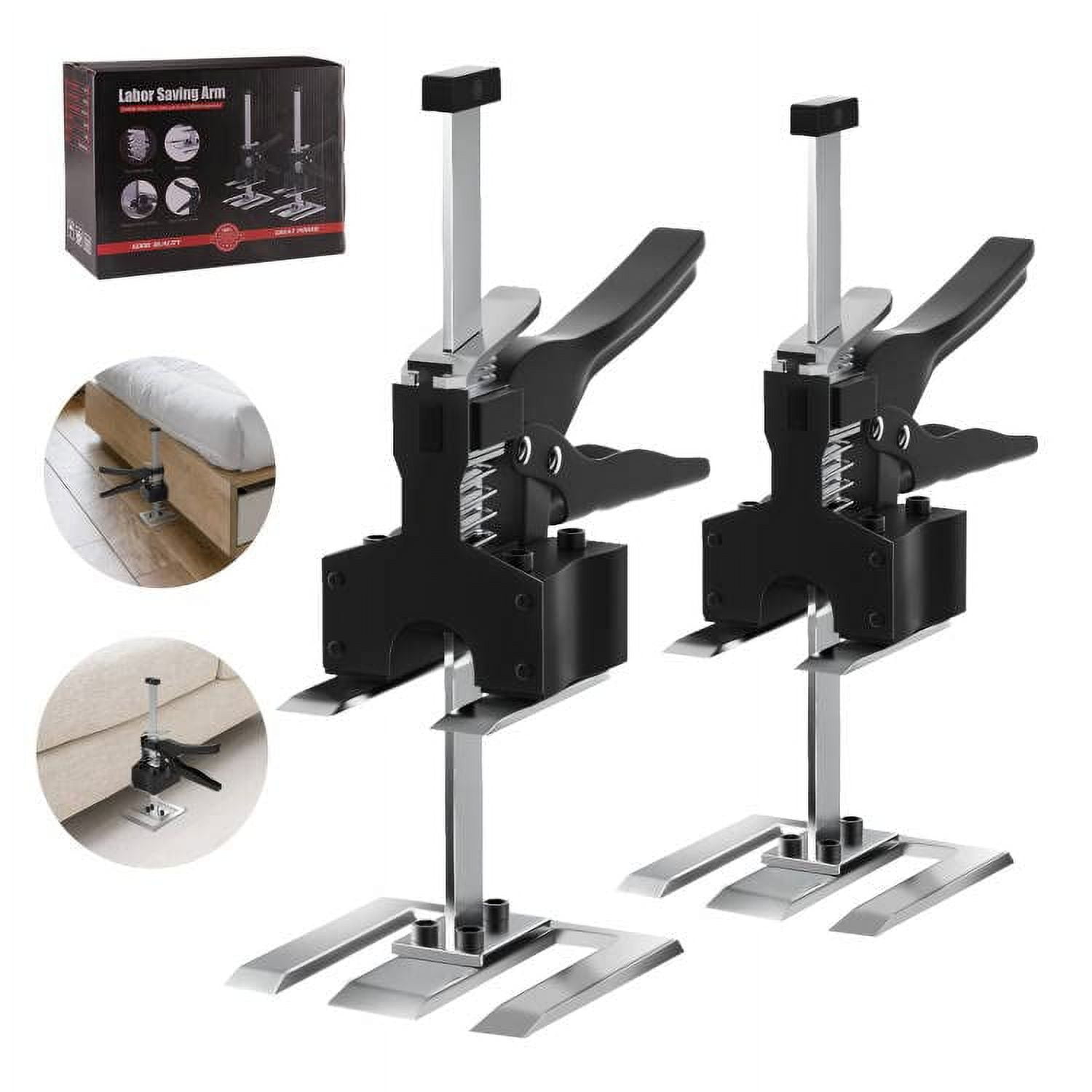 LUCKUP Hand Jack Lifter Arm Tool Lift 2PCS Labor Saving Arm, Multi ...