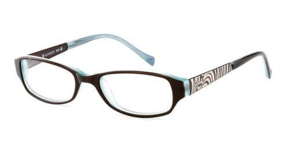 LUCKY BRAND Eyeglasses JADE Brown/Blue 48MM - Walmart.com