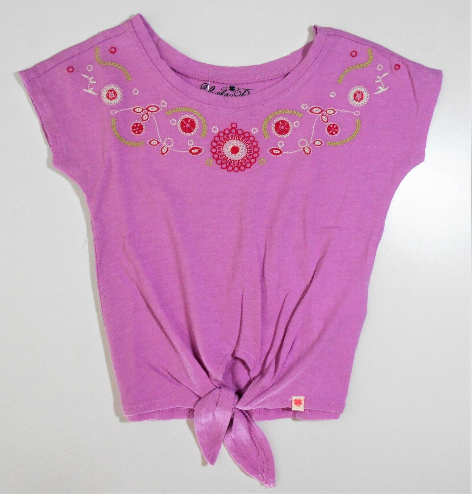 LUCKY BRAND GIRLS TOP - PURPLE SZ 2 TODDLER - TEE SHIRT GRAPHIC 2T ...