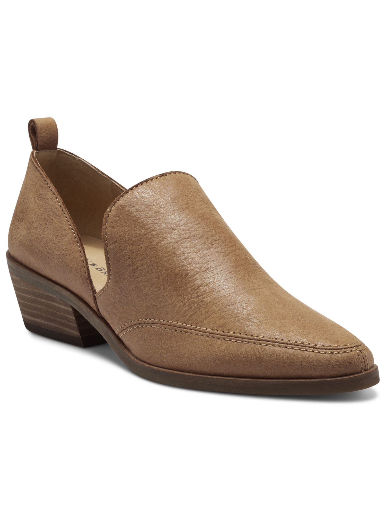 LUCKY BRAND Womens Beige Side Cutouts Western Inspired Padded Cushioned ...