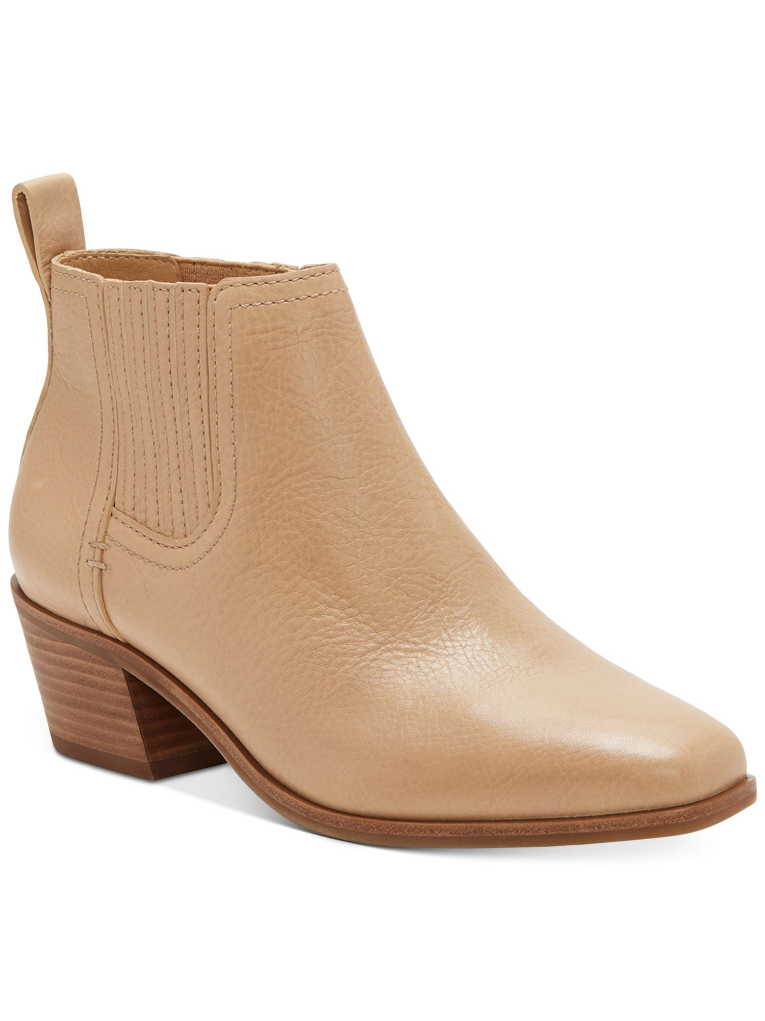 LUCKY BRAND Womens Brown Goring At Sides Boho Inspired Idola Square Toe ...