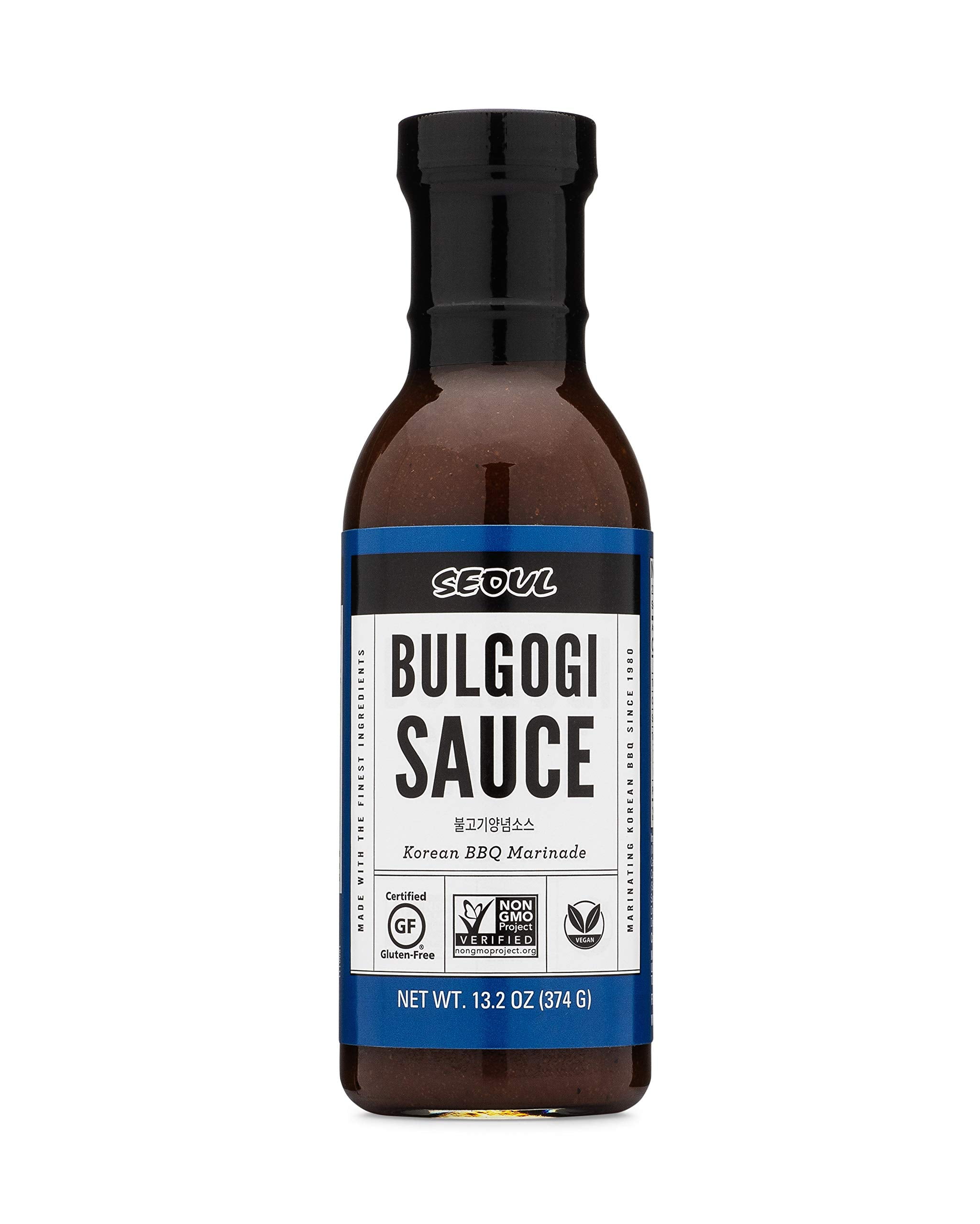 LUCKY FOODS Korean BBQ Bulgogi Sauce, 13.2 OZ - Walmart.com