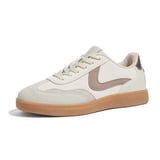 LUCKY STEP Womens Classic Retro Sneakers Non Slip Fashion Casual Shoes ...