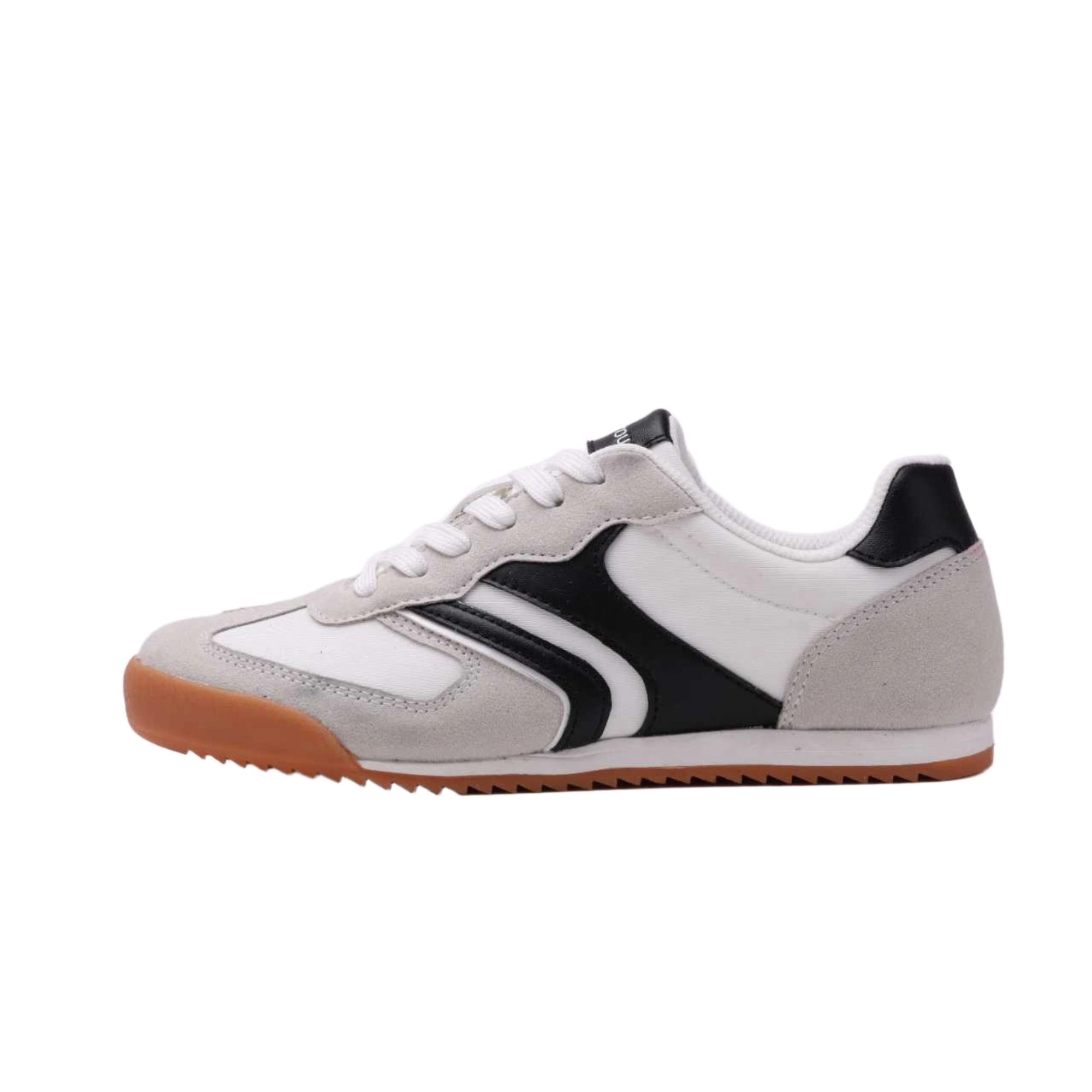 LUCKY STEP Womens Retro Thin Sole Lace up Fashion Sneakers Classic ...