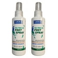 Lucky Super Soft Tea Tree Oil Foot Spray 5 oz Dual Pack Refreshes ...