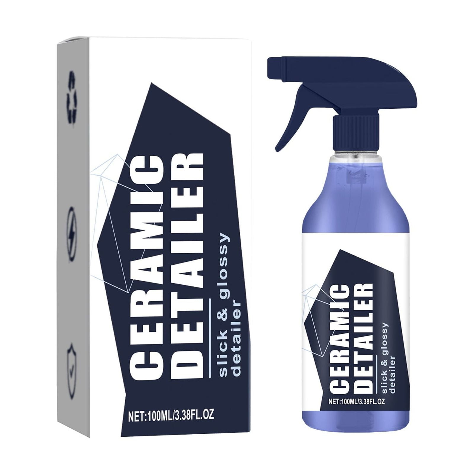 LUCKYLIFETT Car Ceramic Coating Spray, Clean Water Stains, Dirt ...