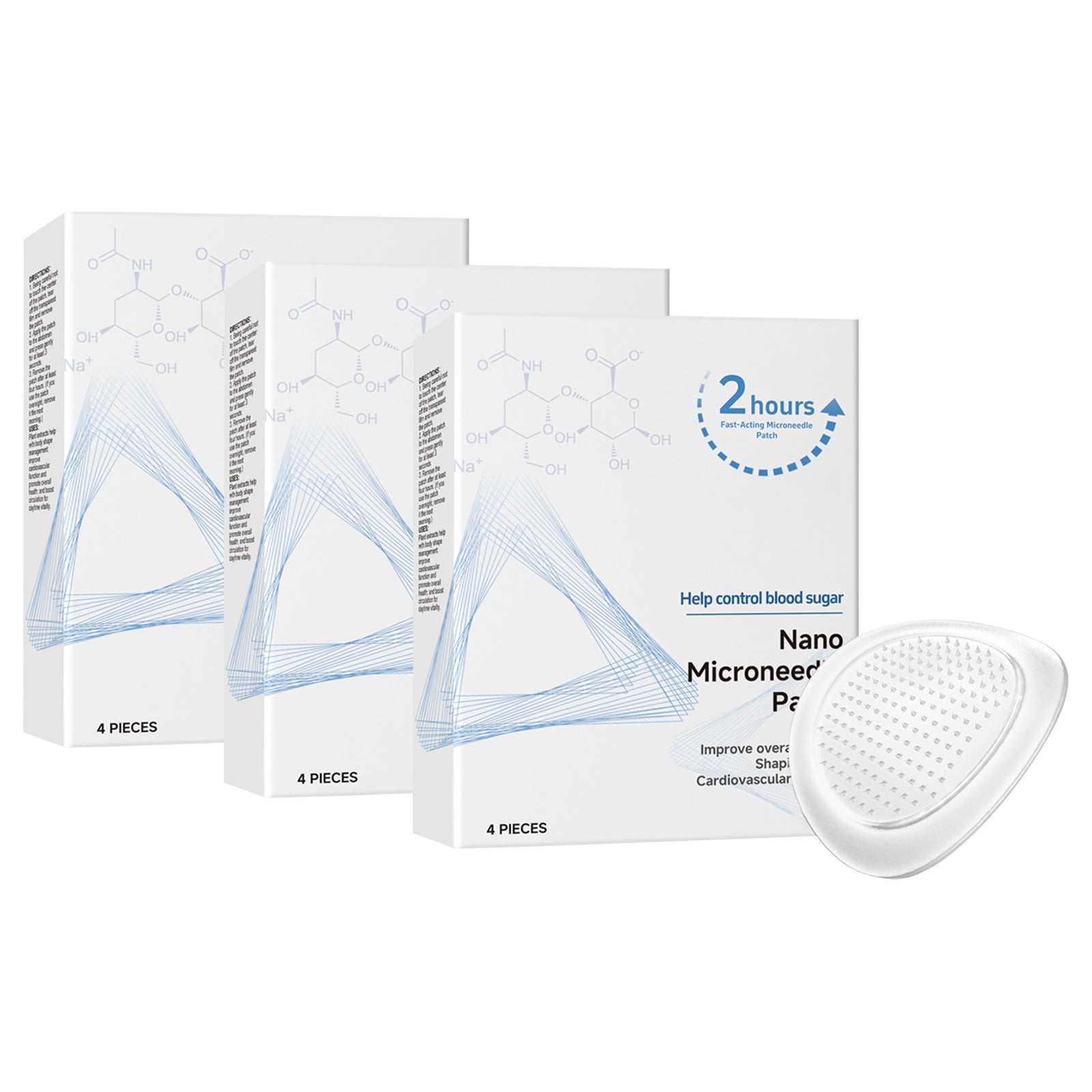 LUCKYLTT Microneedle Plasters, Microneedle Body Contouring Patches ...