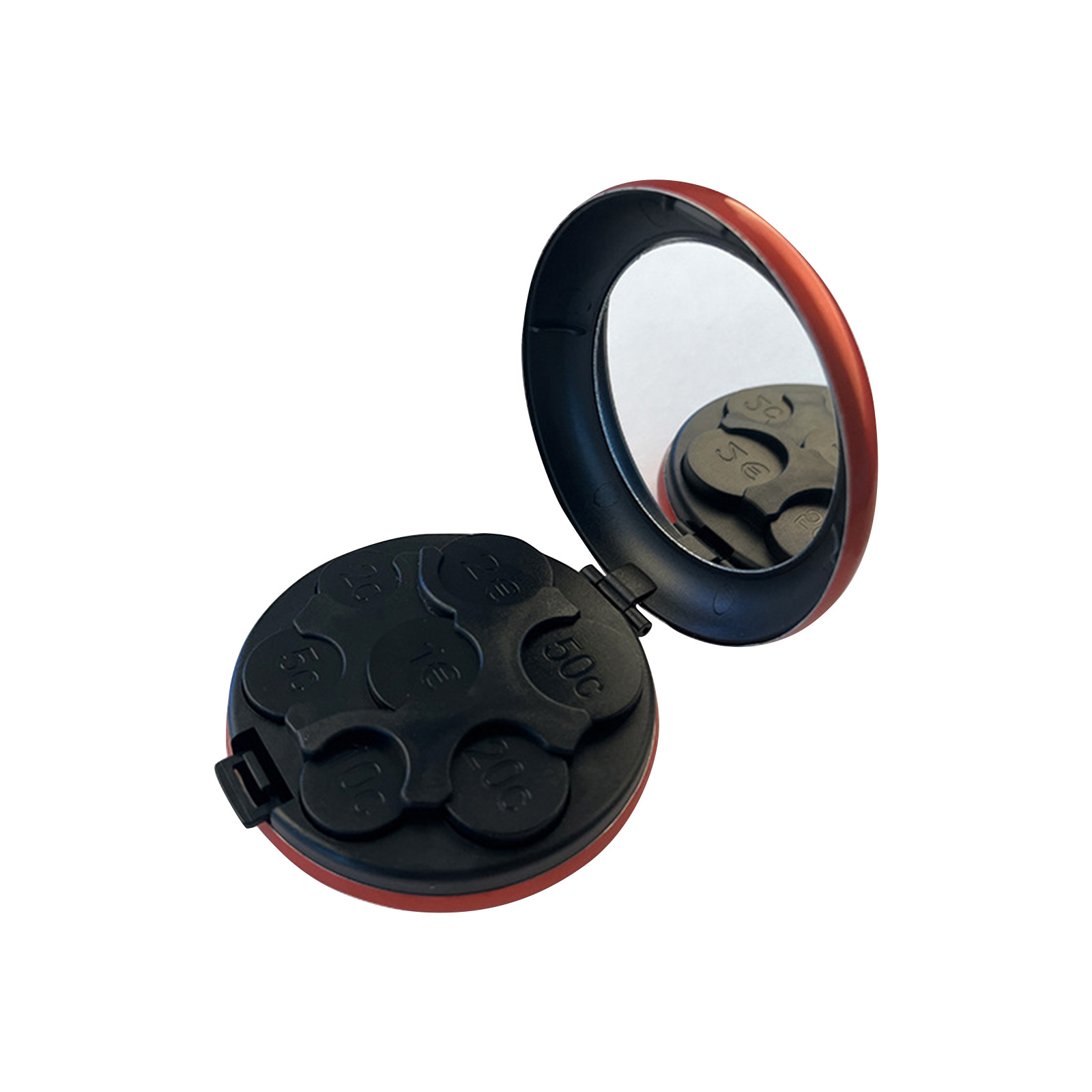 LUCKYLTT1 Coin Organizer, Coin Holders,coin Dispenser With Mirror ...