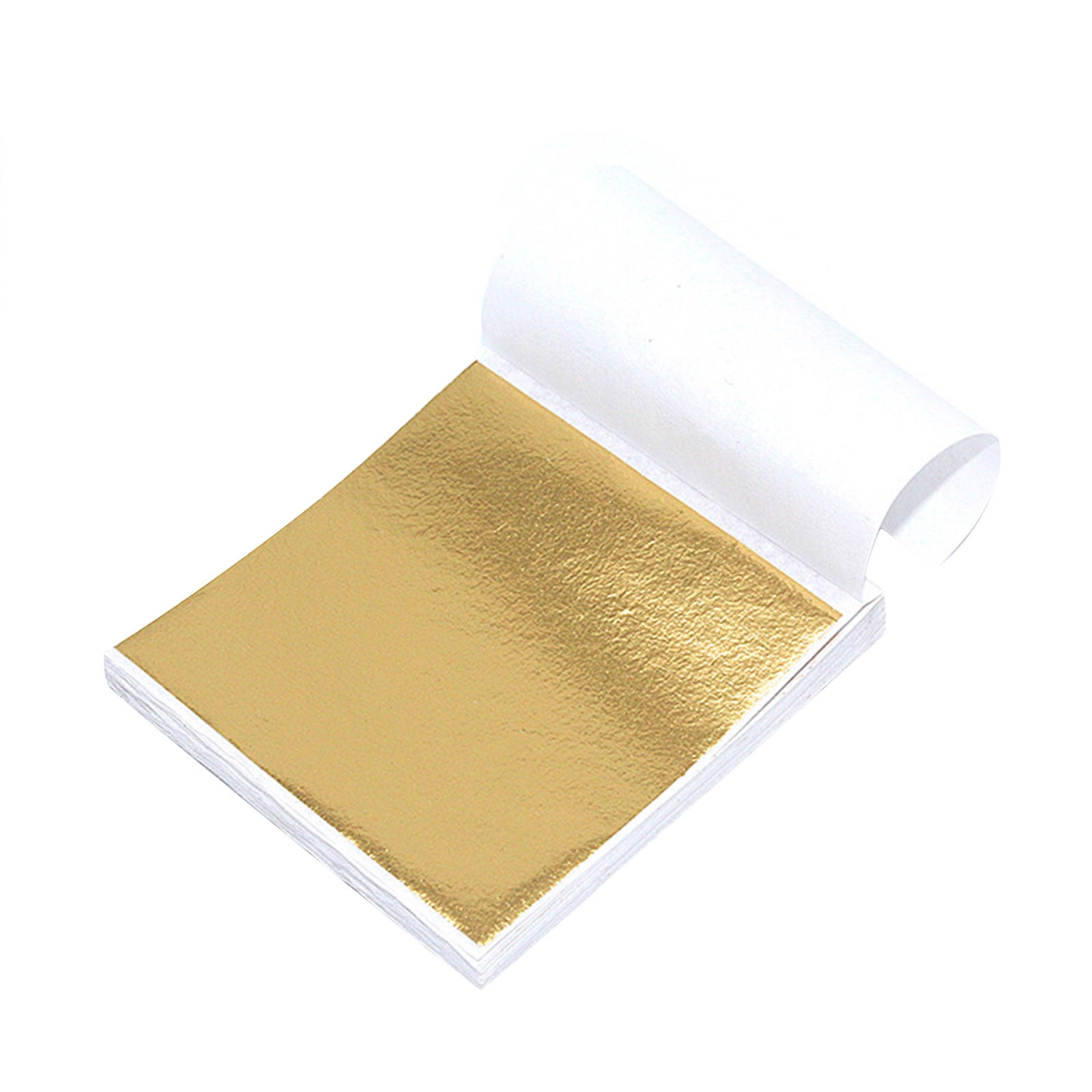 LUCKYLTT1 Edible Gold Leaf Sheets 24 Karat Genuine Gold for Cake ...