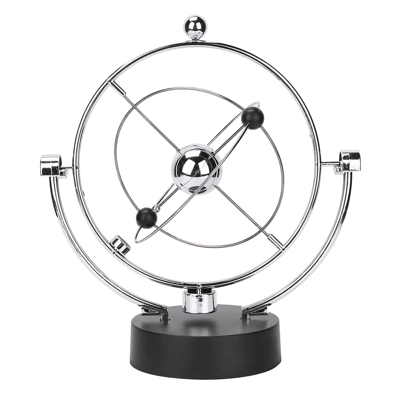 LUCKYLTT1 Electronic Perpetual Motion Desk Toy Revolving Balance Balls ...