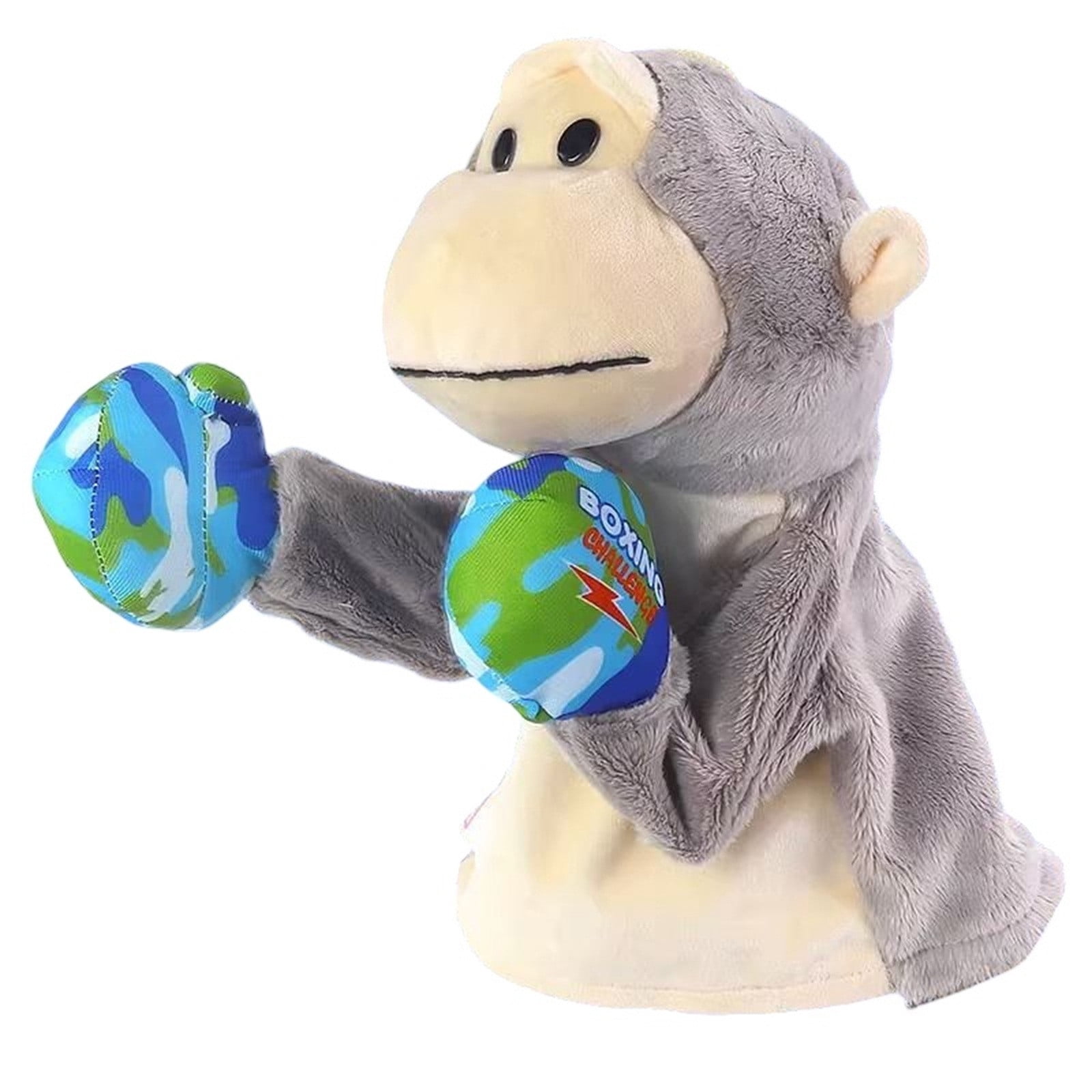LUCKYLTT1 Interactive Plush Monkey Puppet with Boxing Gloves Fun and ...