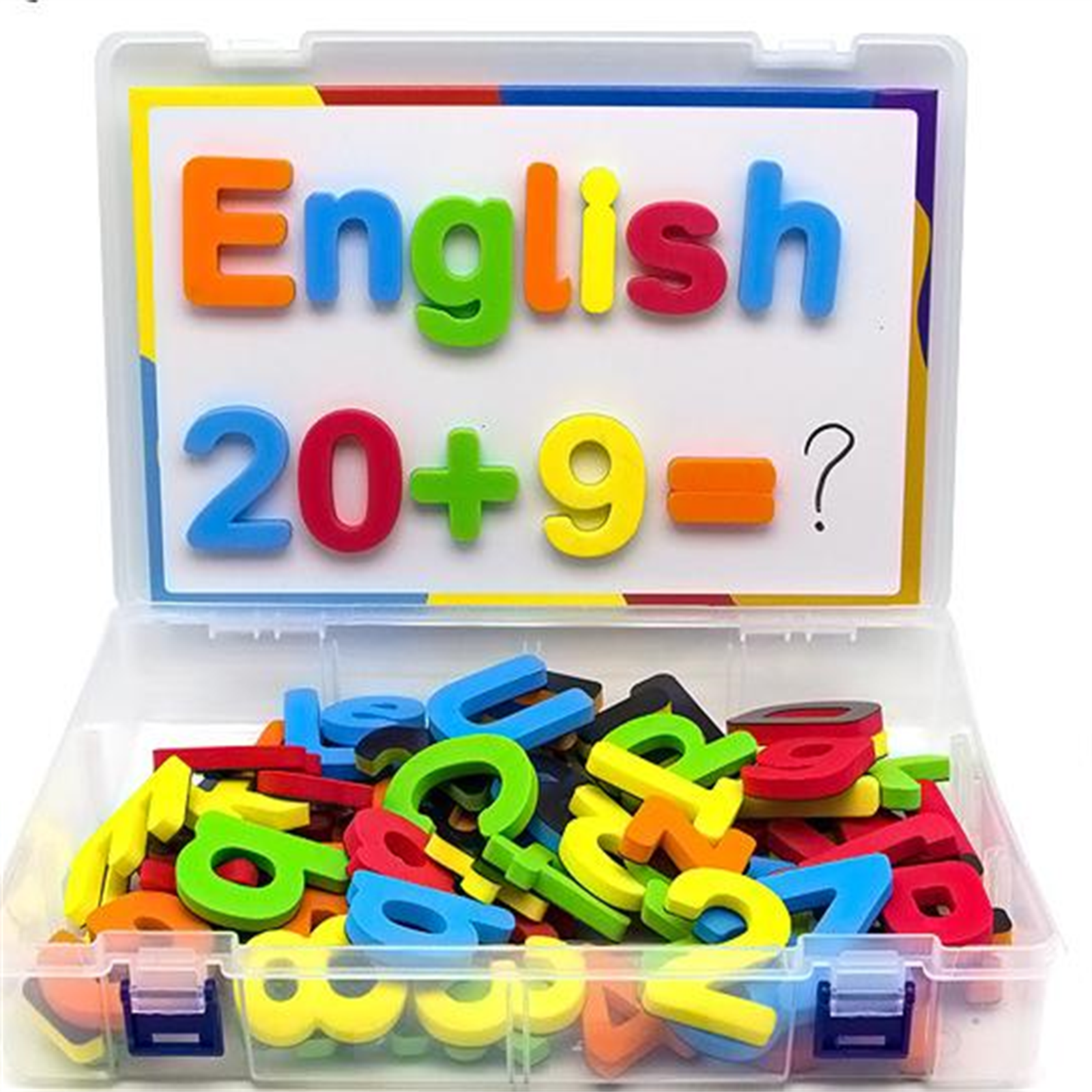 LUCKYLTT1 Magnetic Letters Numbers Alphabet ABC 123 Fridge Magnets ...