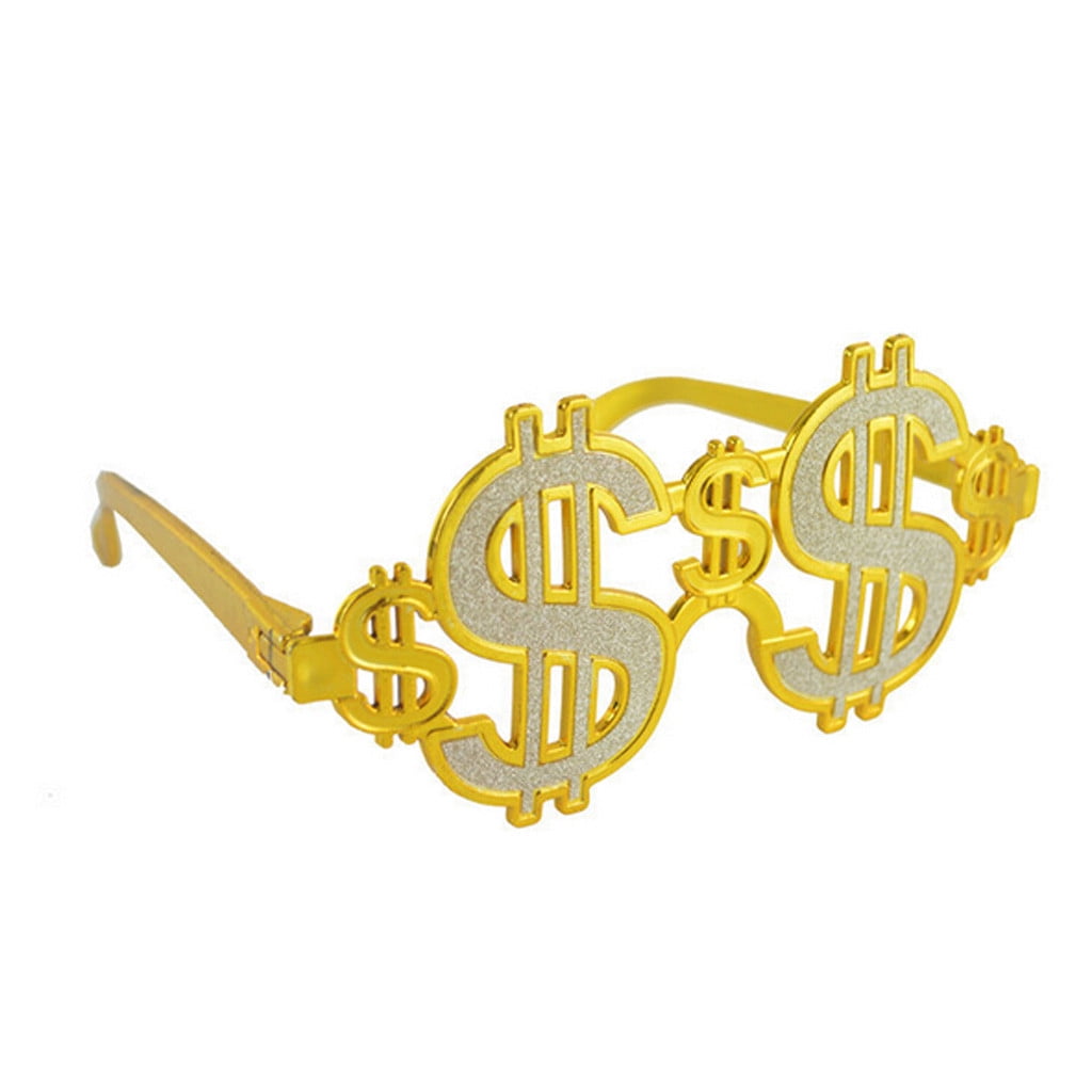 LUCKYLTT1 Party Glasses Costume 70s 80s Rapper Party Eyewear Fancy ...