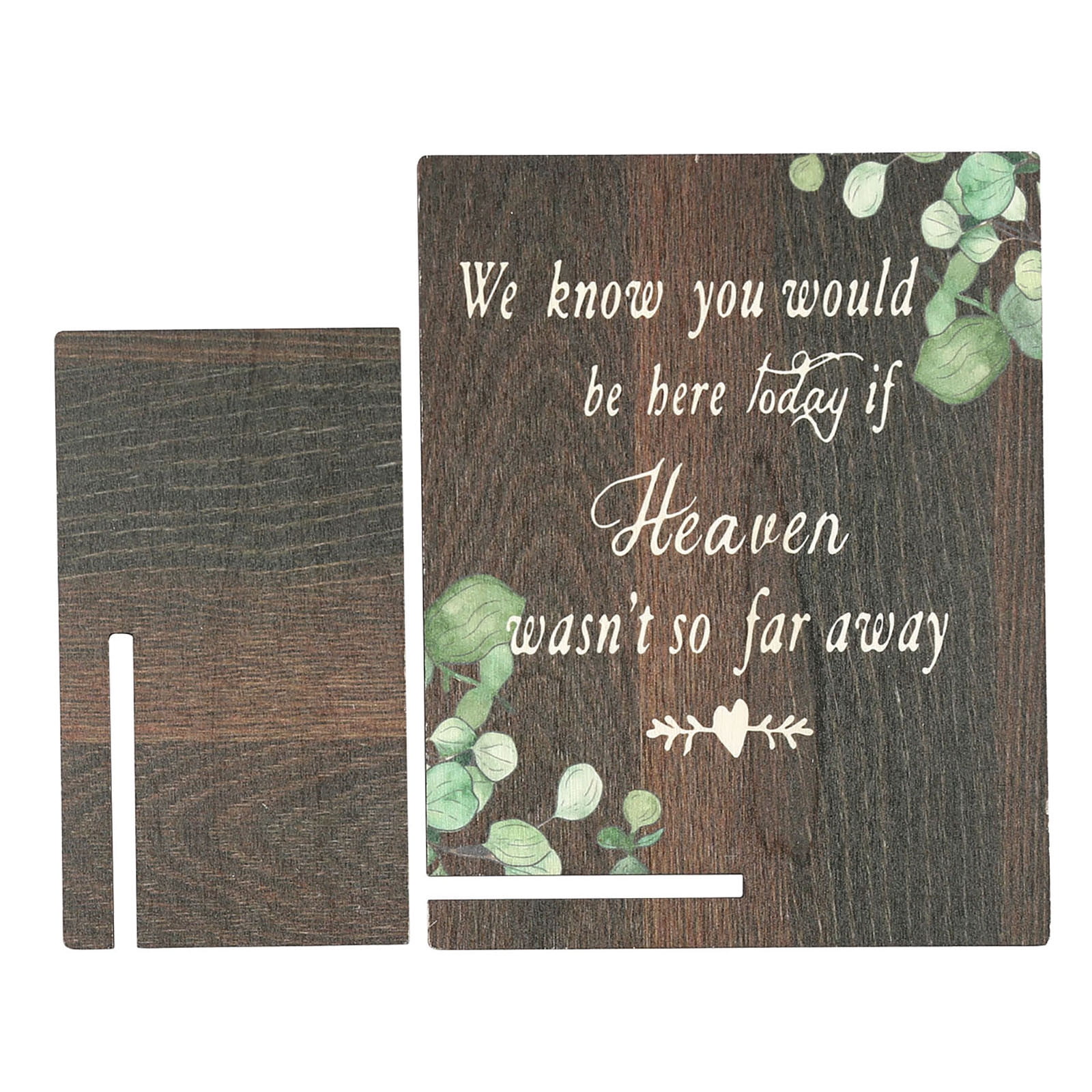 LUCKYLTT1 We You Would Be Here Today Wedding Sign Wooden Wedding ...